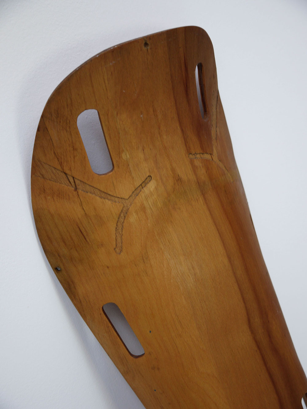 Charles and Ray Eames - Rare Molded Plywood Leg Splint - two columbia ...